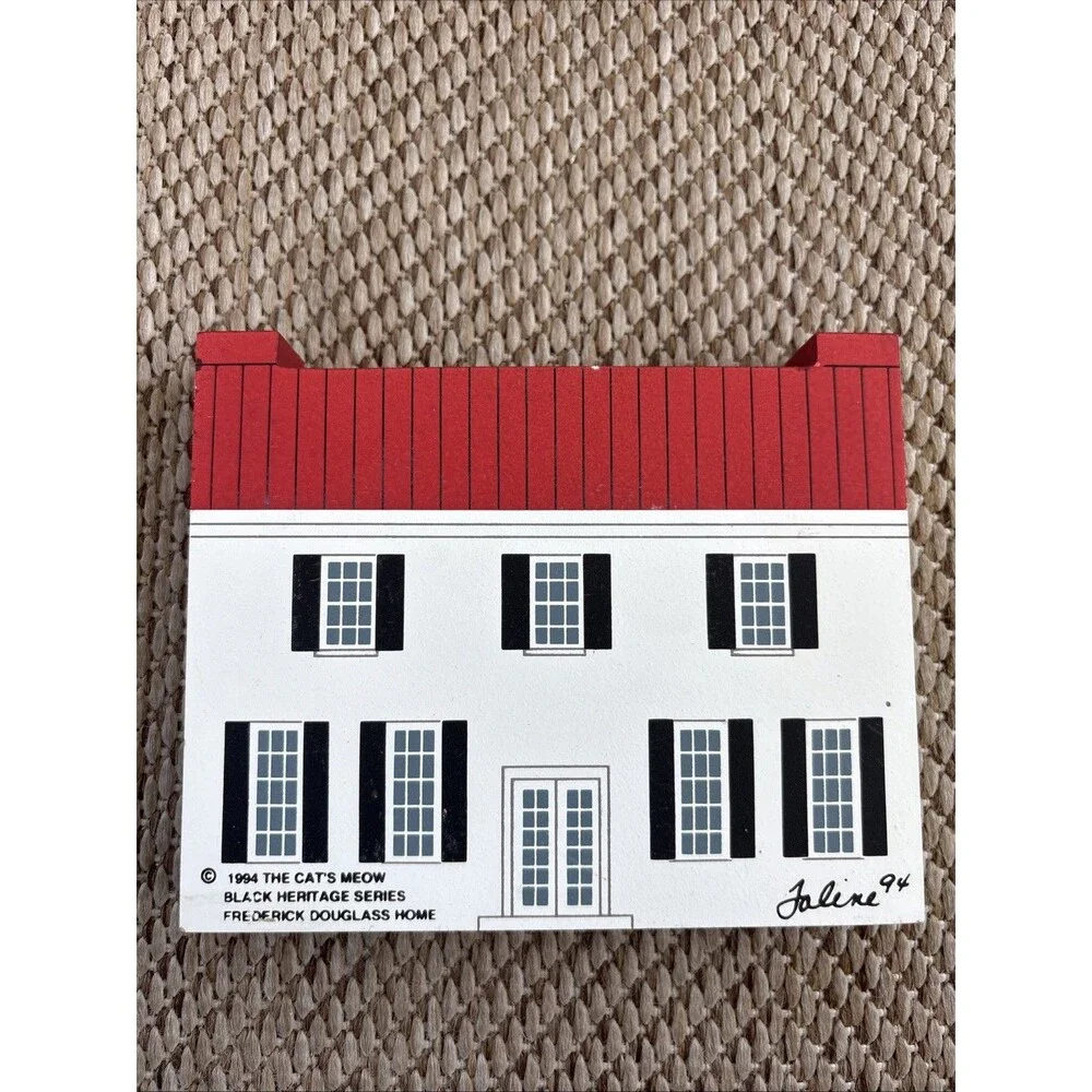 Accents | Cats Meow 1994 Black Heritage Series Frederick Douglass Home ...